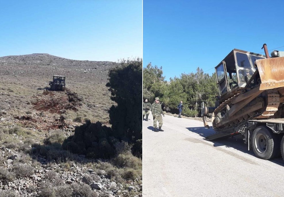Μεταναστευτικό: Έπιασαν δουλειά οι μπουλντόζες στη Χίο – Επεισόδια για ...
