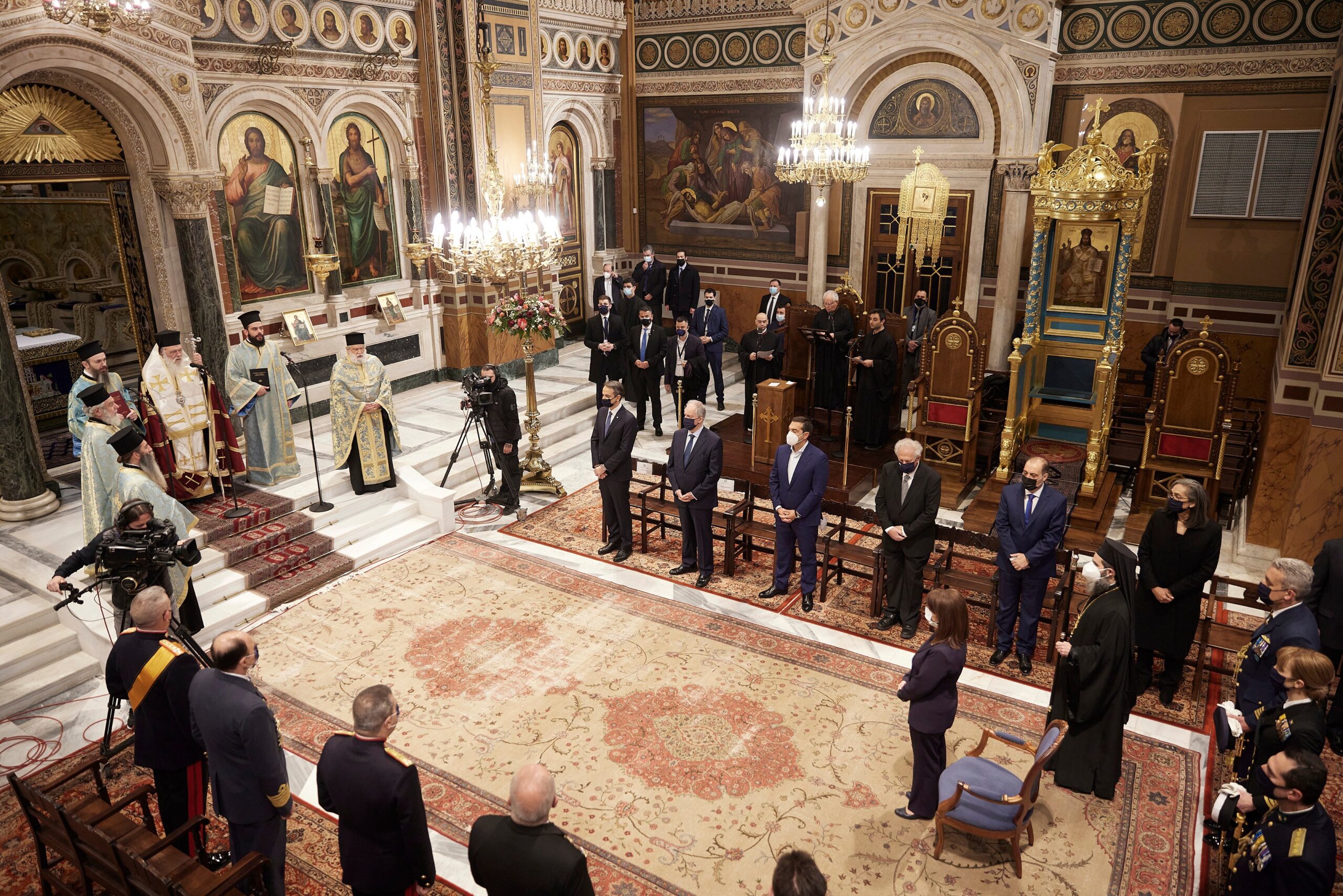 25η Μαρτίου: Δοξολογία στη Μητρόπολη Αθηνών για τα 200 χρόνια από την ...