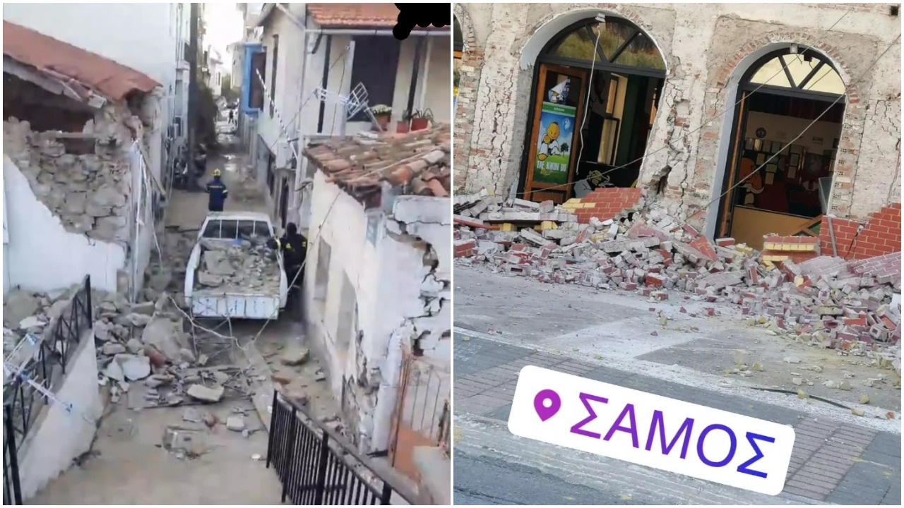 Σεισμός 6,7 Ρίχτερ στη Σάμο: Νεκρά δύο παιδιά που καταπλακώθηκαν από ...