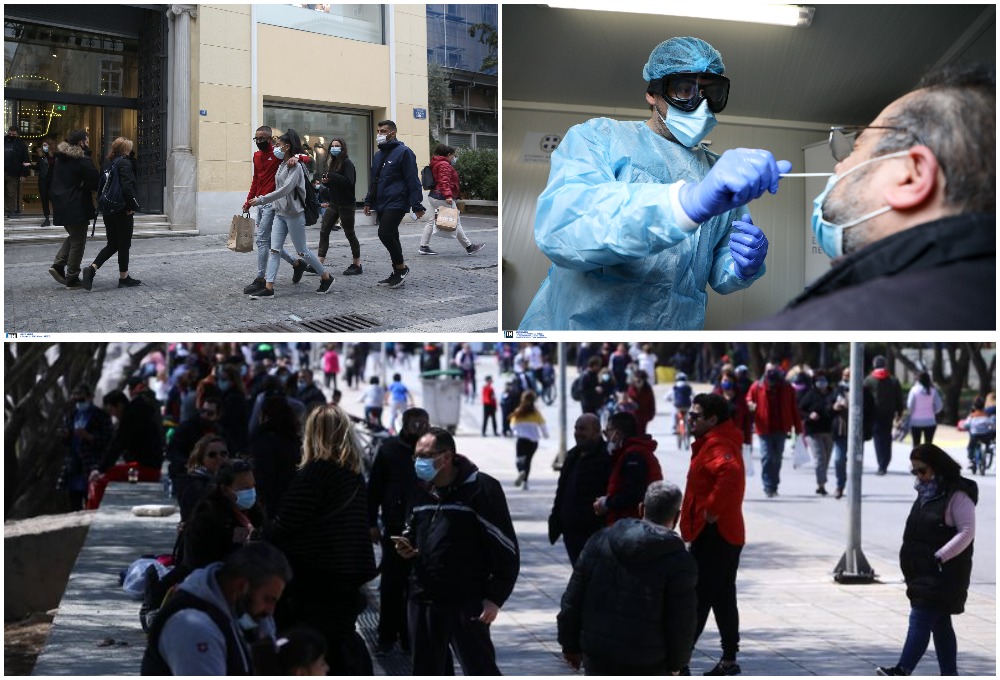 Στο «κόκκινο» τα κρούσματα και σήμερα – «Λελογισμένα» ανοίγματα με ...