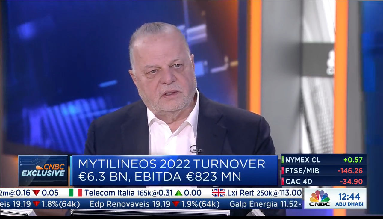 Ο Ευ. Μυτιληναίος στο CNBC και στην εκπομπή Squawk Box: Η Ελλάδα έχει ...
