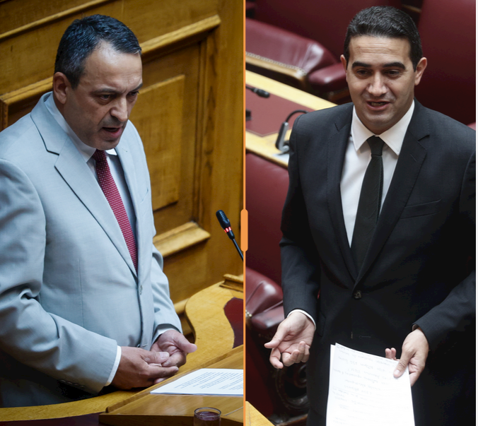 Κατρίνης VS Στίγκας στη Βουλή: «Να εφαρμοστεί ο νόμος απέναντι στο ...