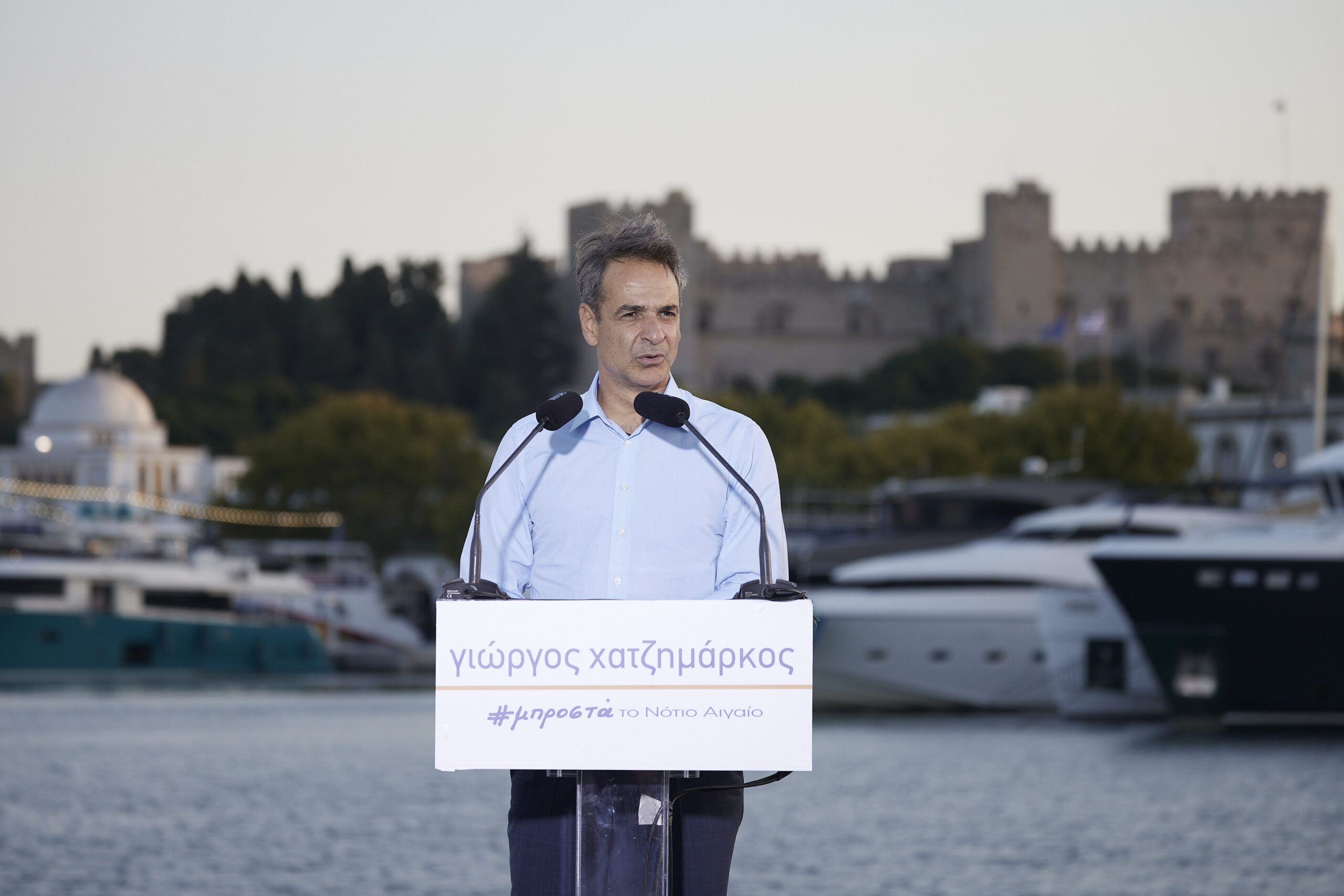 Κυριάκος Μητσοτάκης: «Ο Γιώργος Χατζημάρκος είναι ο κατάλληλος άνθρωπος ...