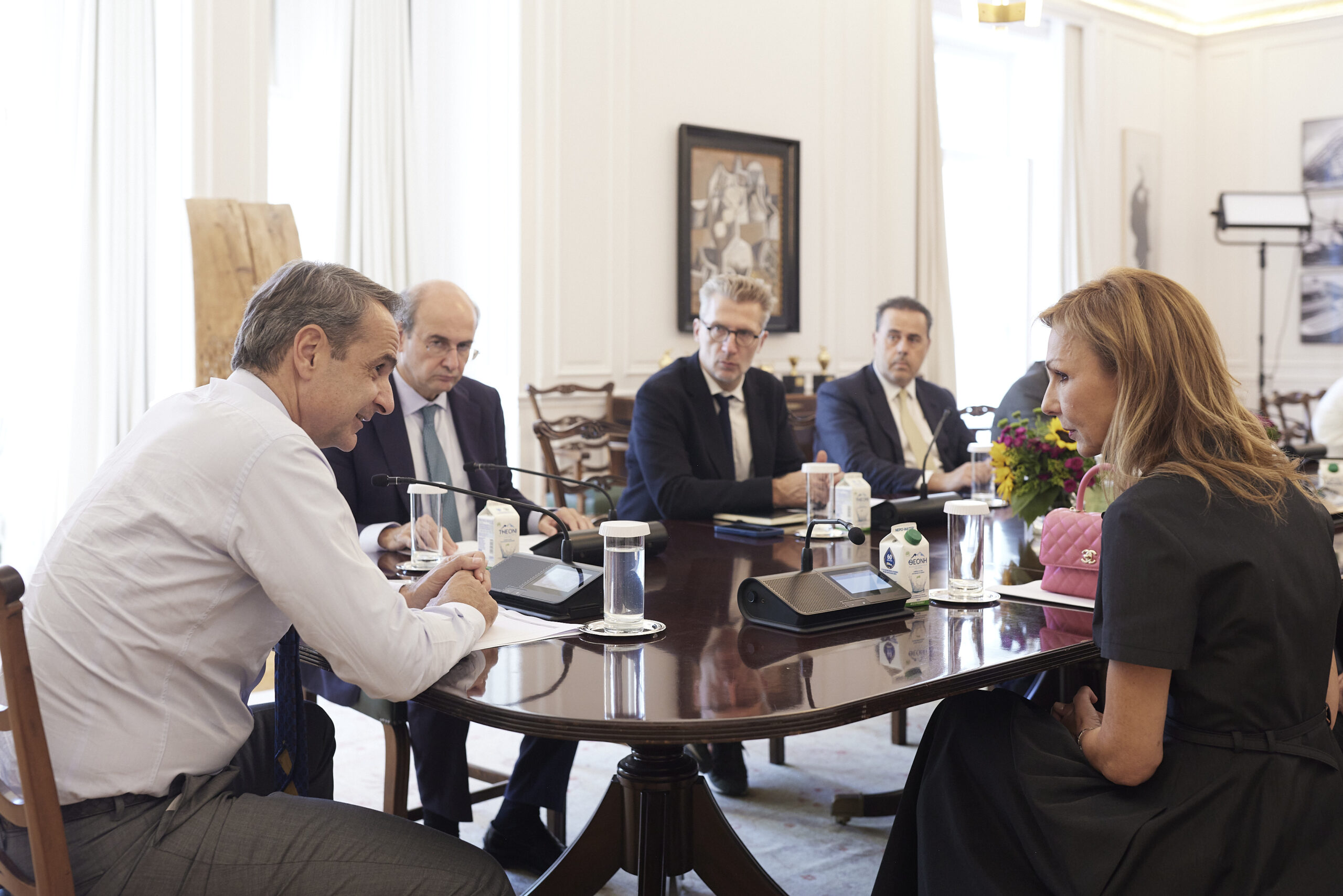 Κυριάκος Μητσοτάκης: Συνάντηση του πρωθυπουργού με το προεδρείο της ...