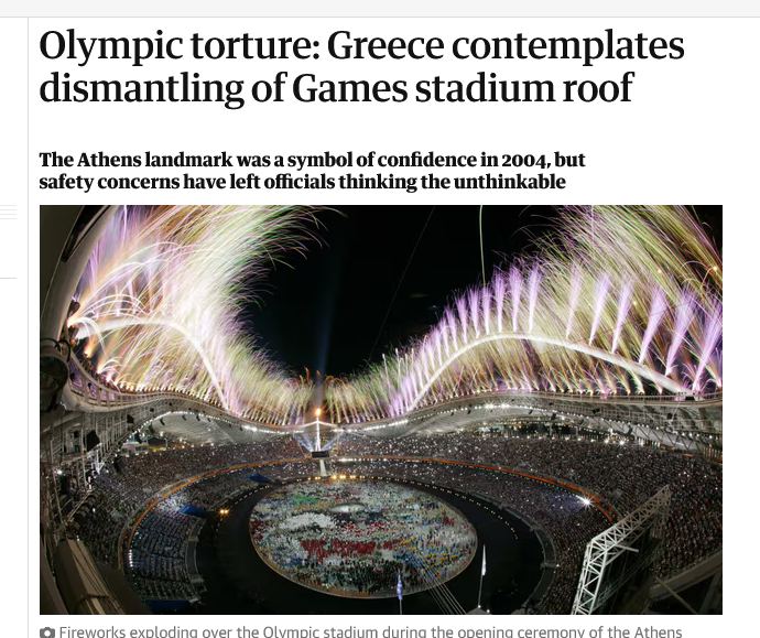 Άρθρο-κόλαφος του Guardian: «Ολυμπιακά βασανιστήρια: Η Ελλάδα εξετάζει ...