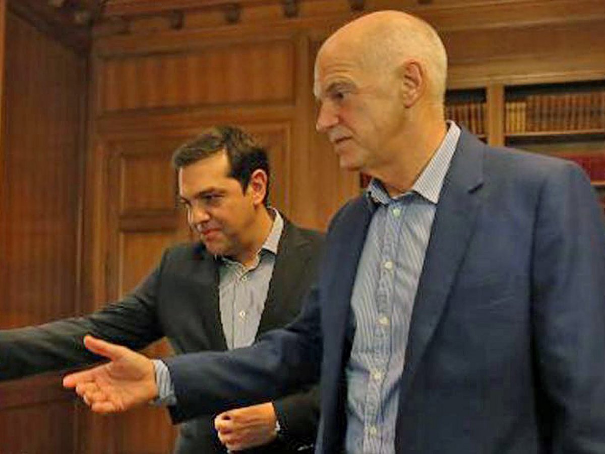 «Μυστικός δείπνος στο Στρασβούργο» για Τσίπρα και Παπανδρέου