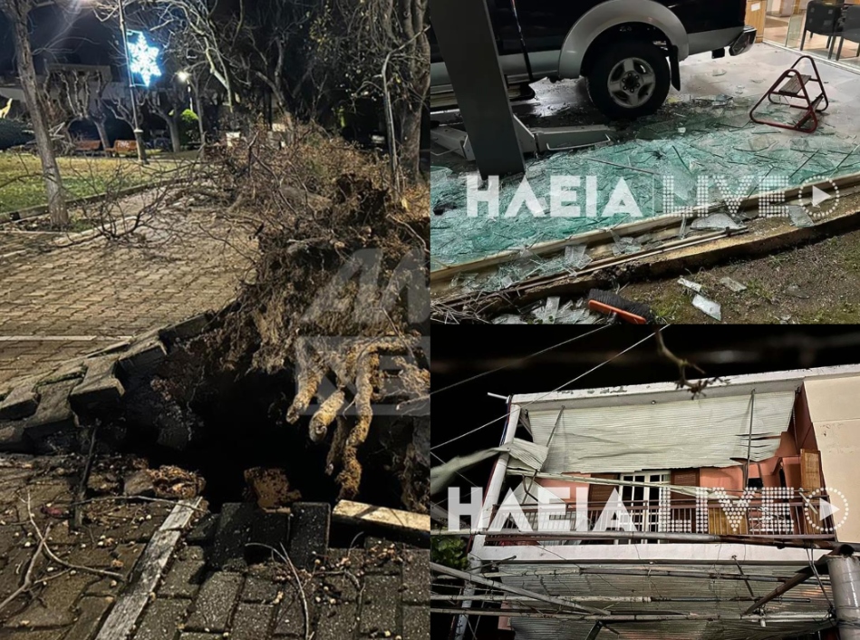 Δεκάδες προβλήματα από την κακοκαιρία: Βομβαρδισμένο τοπίο Ψυχικό ...
