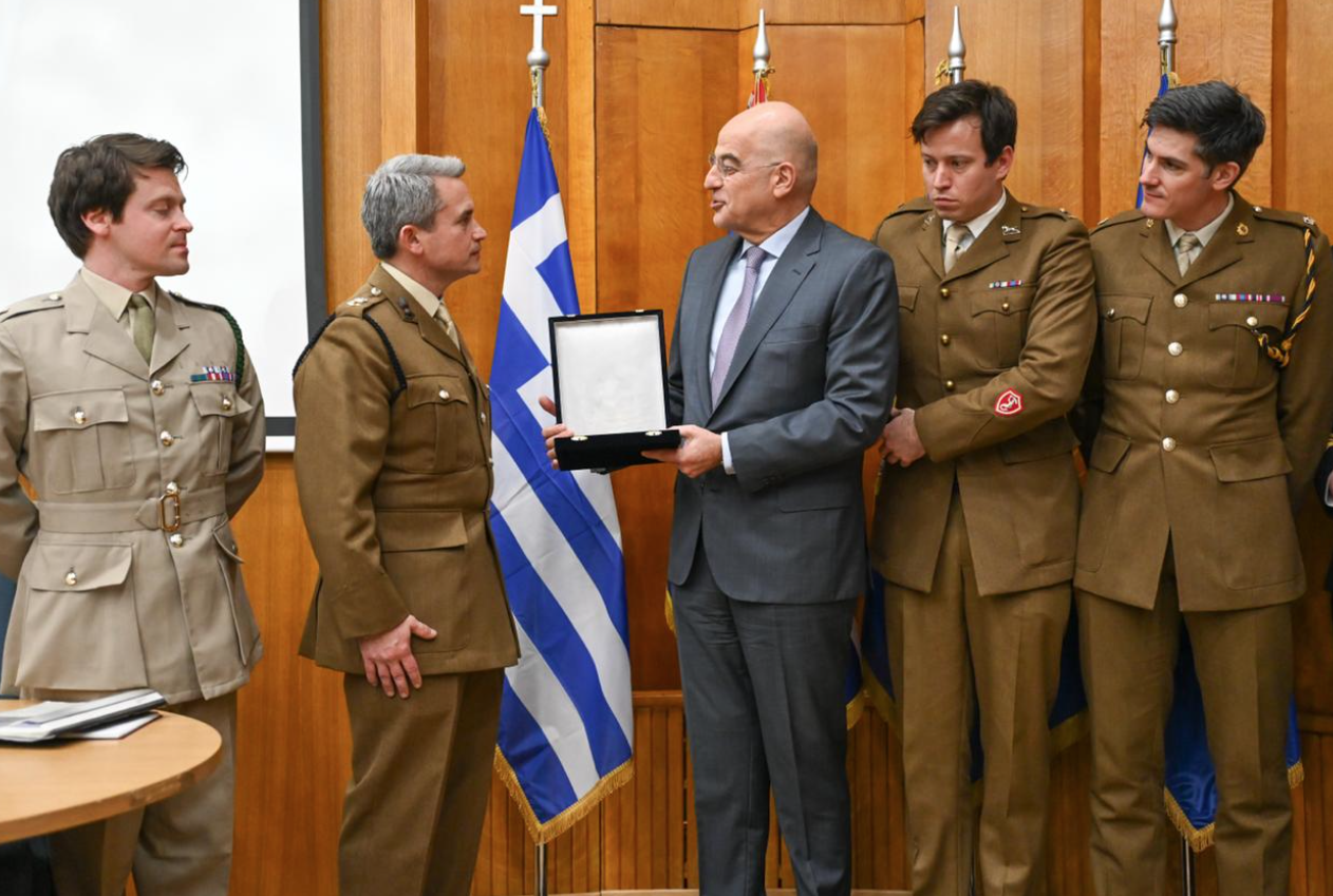 Νίκος Δένδιας: Συναντήθηκε με στελέχη του βρετανικού υπουργείου Άμυνας
