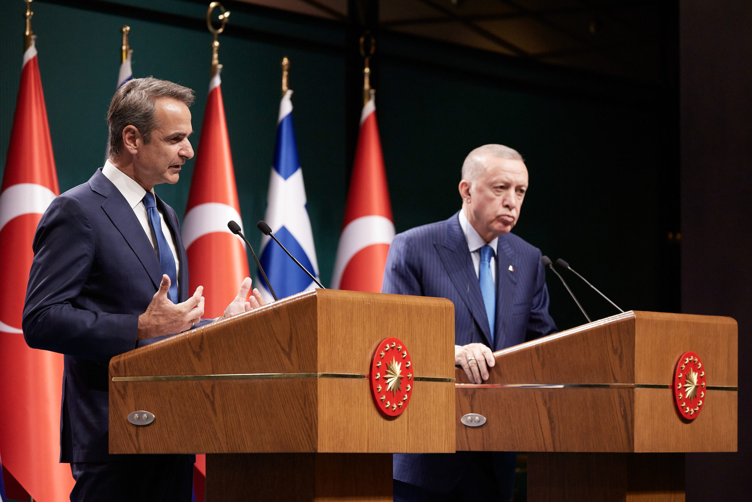 Μητσοτάκης και Ερντογάν διαφώνησαν για μειονότητα στη Θράκη και Μονή ...