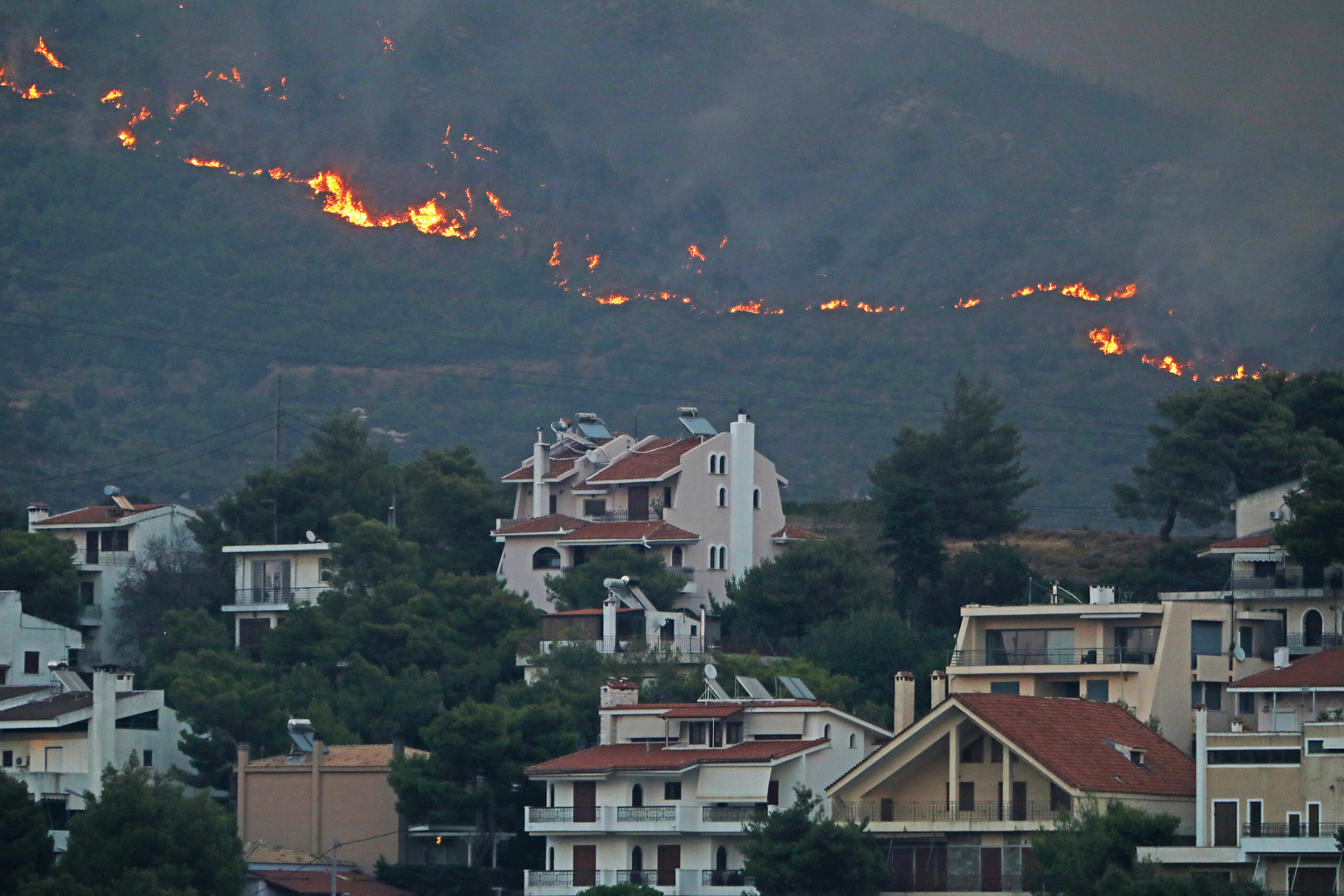Live update: Τρία τα μέτωπα της φωτιάς στην Αττική, Γραμματικό, Ανατολή ...