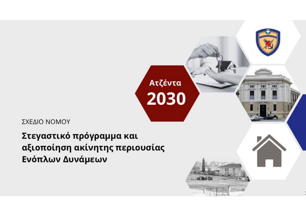 Ατζέντα 2030: Αυτό είναι το Στεγαστικό Πρόγραμμα για την αξιοποίηση της ...