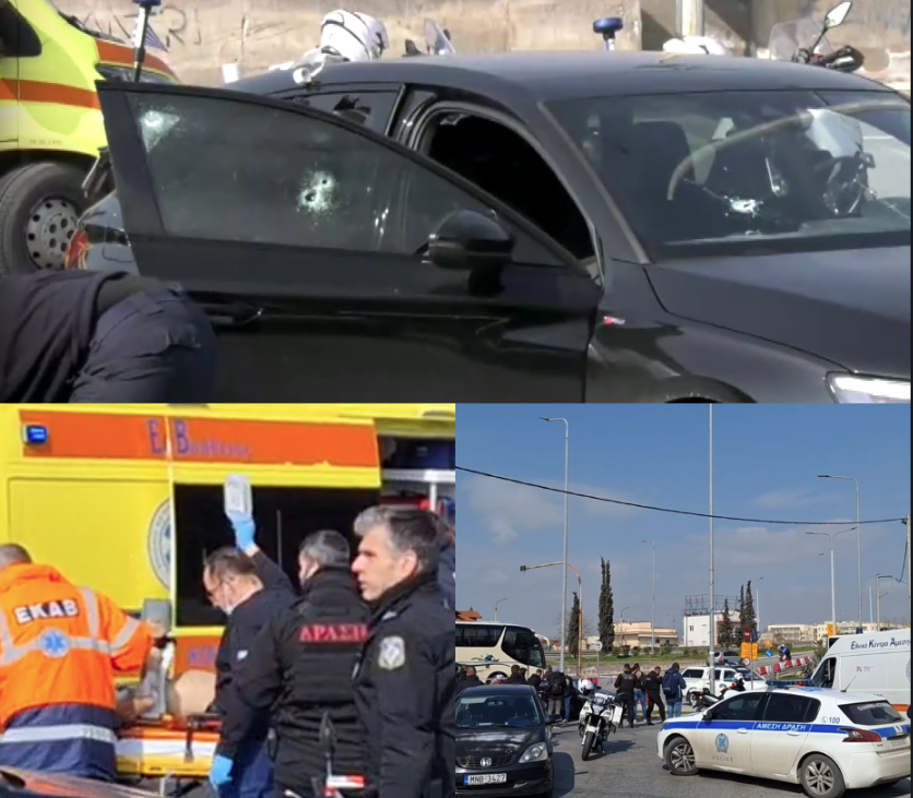 Μαφιόζικο χτύπημα στη Θεσσαλονίκη: Άγνωστοι γάζωσαν ΙΧ κοντά στα ΚΤΕΛ ...