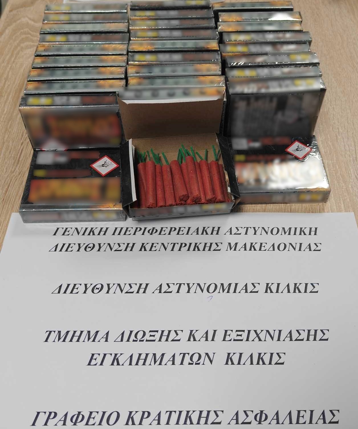 Σύλληψη στο Κιλκίς για παράβαση της νομοθεσίας περί βεγγαλικών και ...