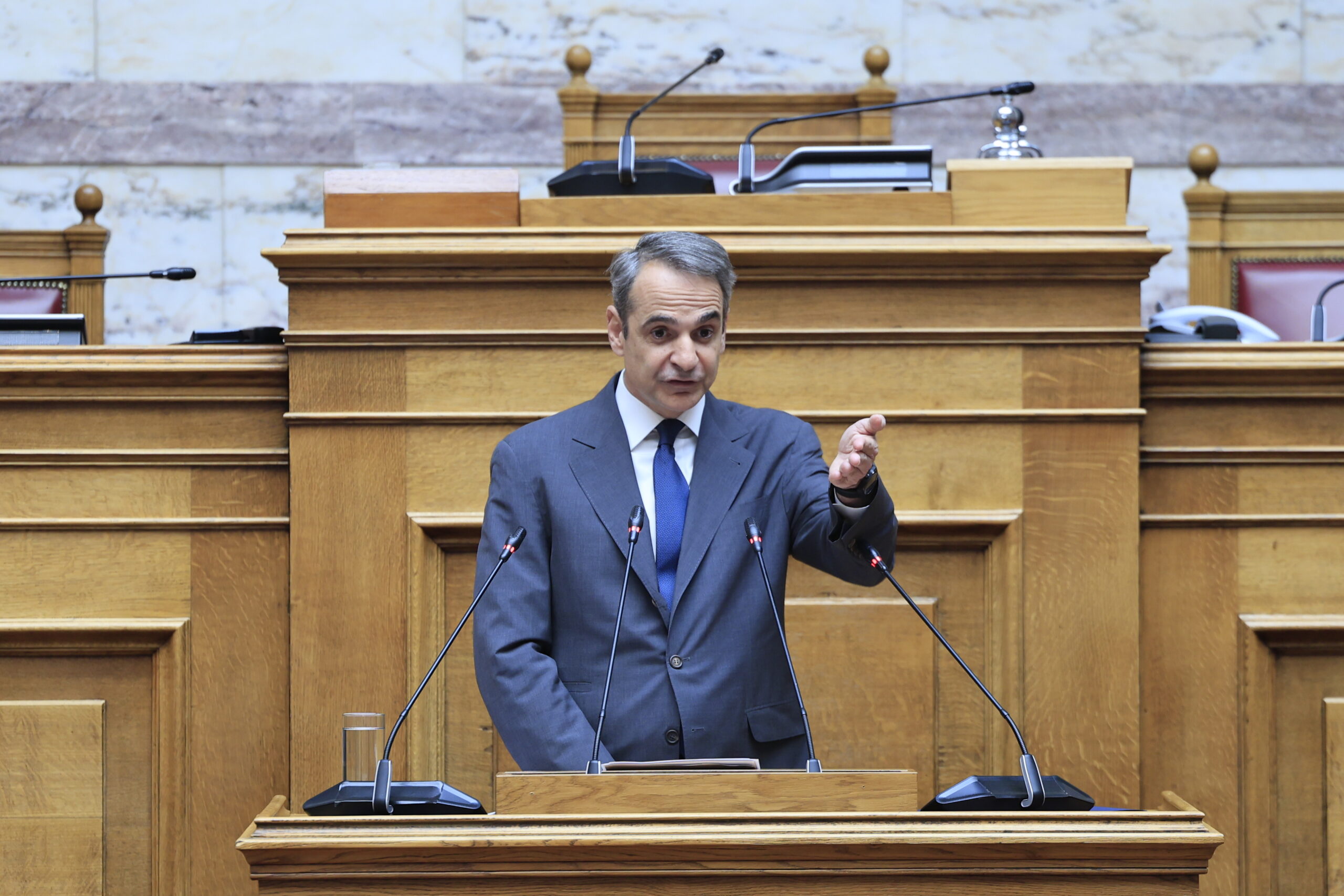 Μητσοτάκης στην ΚΟ της ΝΔ: «Οι εκλογές θα γίνουν το 2027 με μένα στην ...