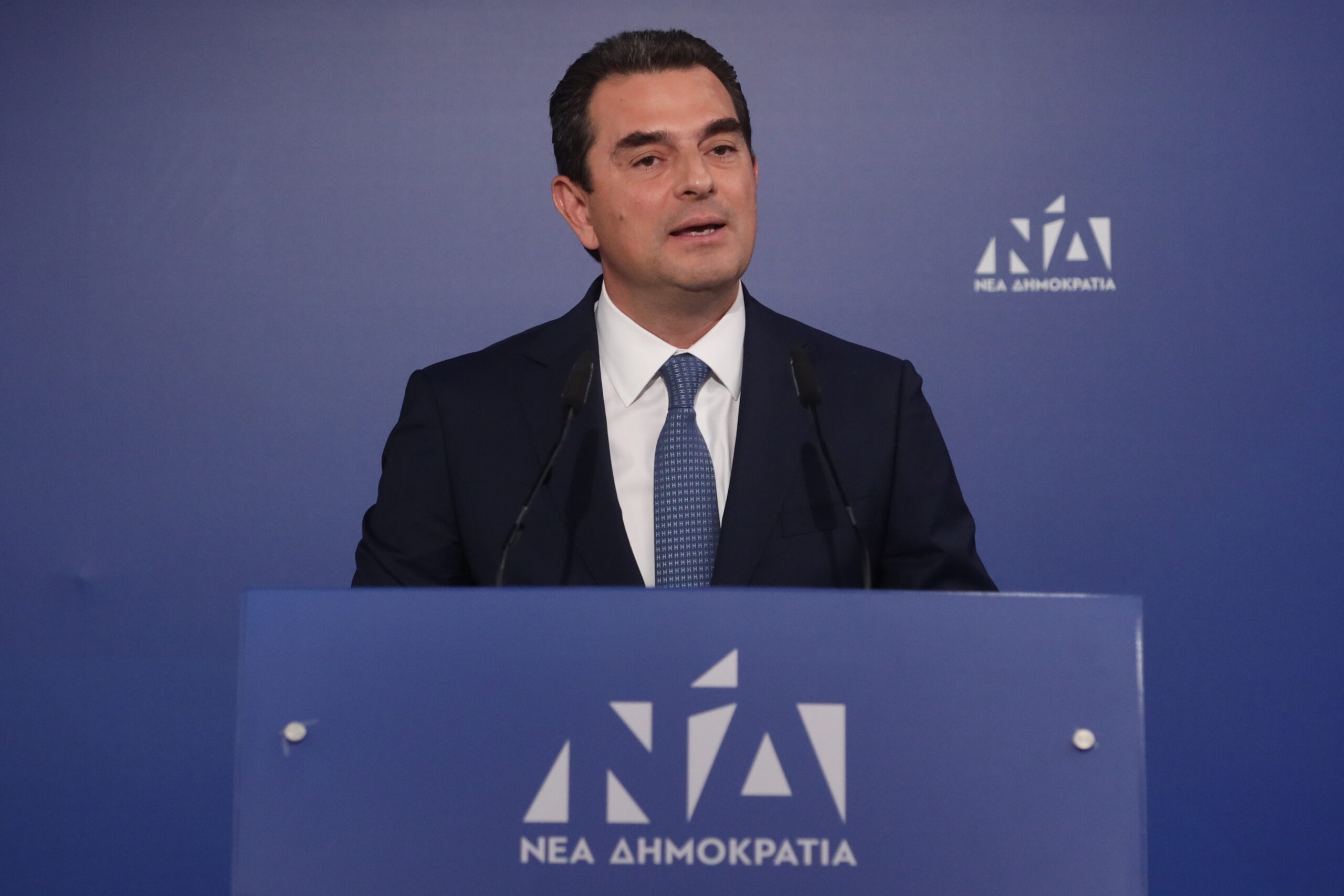 Κ. Σκρέκας μετά την εκλογή του ως γραμματέα της ΠΕ της ΝΔ: Είμαστε ...