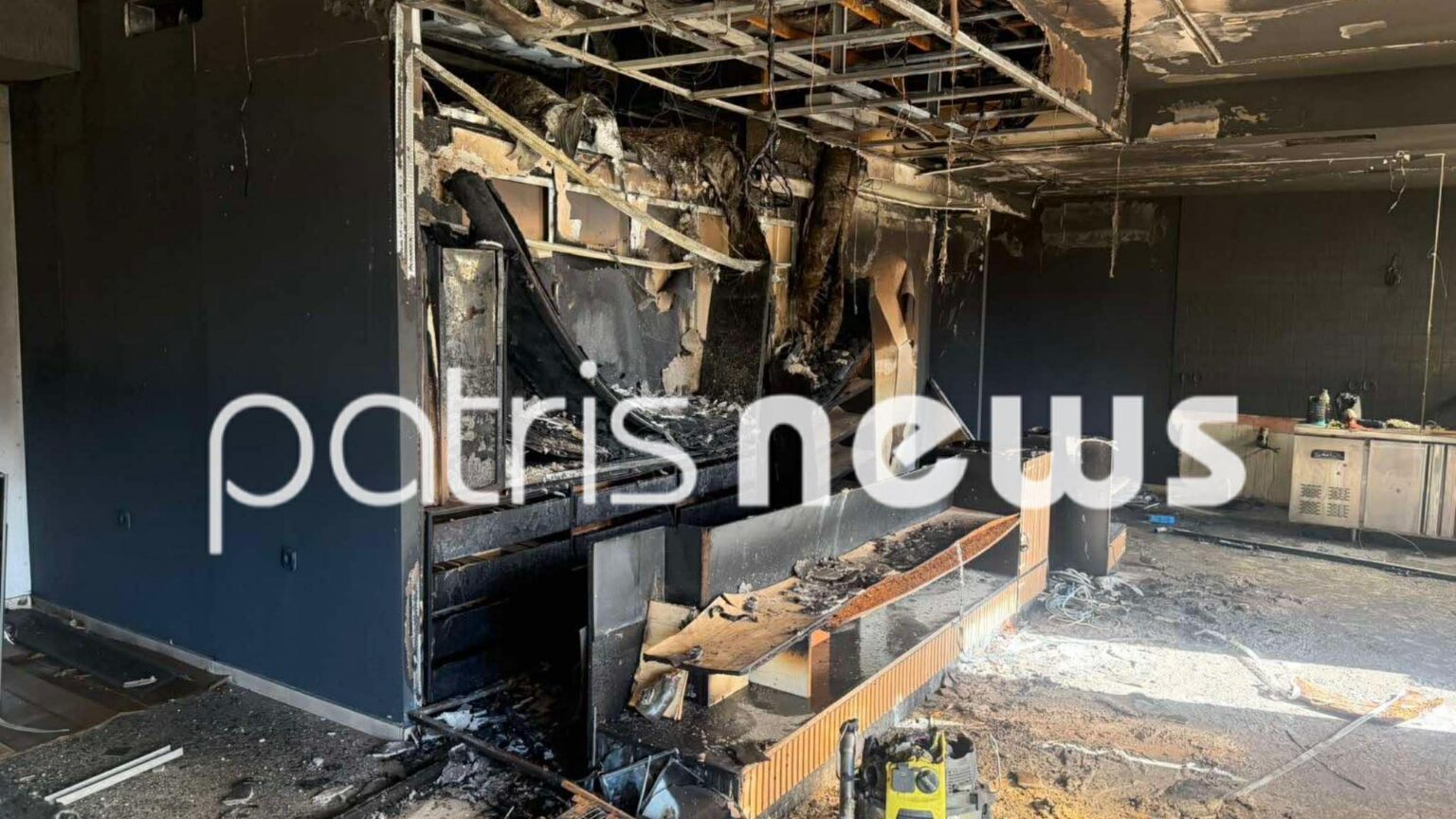 Βεντέτα στη Γαστούνη: Έκαψαν το κατάστημα του περιπτερά που είχε ...